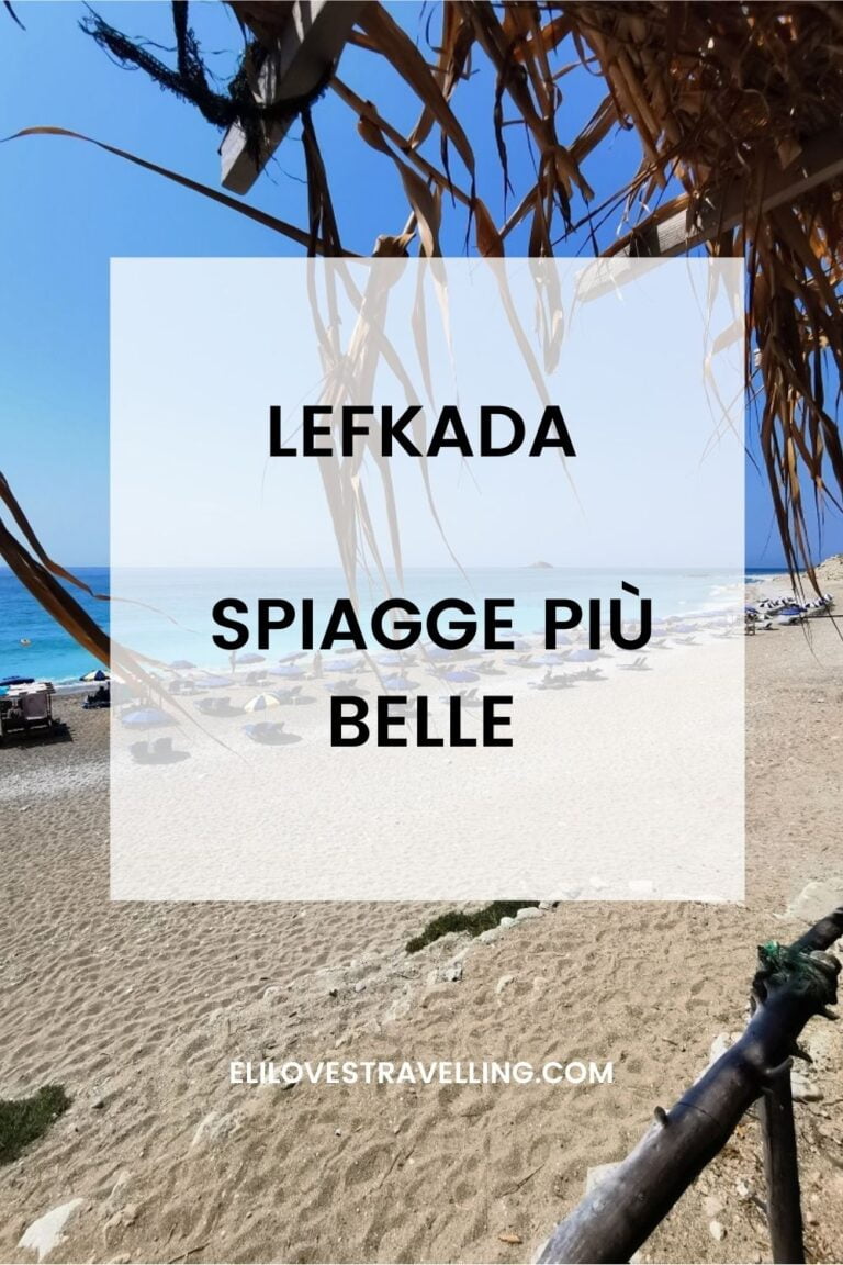 Lefkada spiagge più belle con mappa