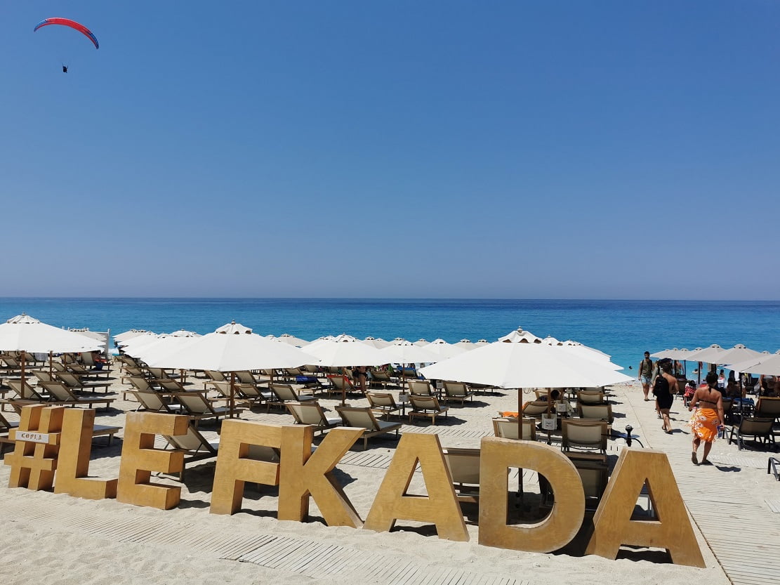 Lefkada spiagge più belle con mappa