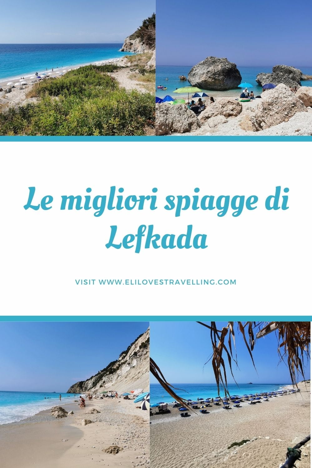 Lefkada spiagge più belle con mappa